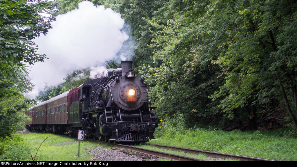 NYSW 142 SB at milepost 48 on the old Bel-Del